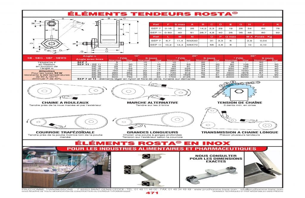 Page 471 - ÉLÉMENTS TENDEURS ROSTA & ÉLÉMENTS ROSTA® EN INOX - Prud ...